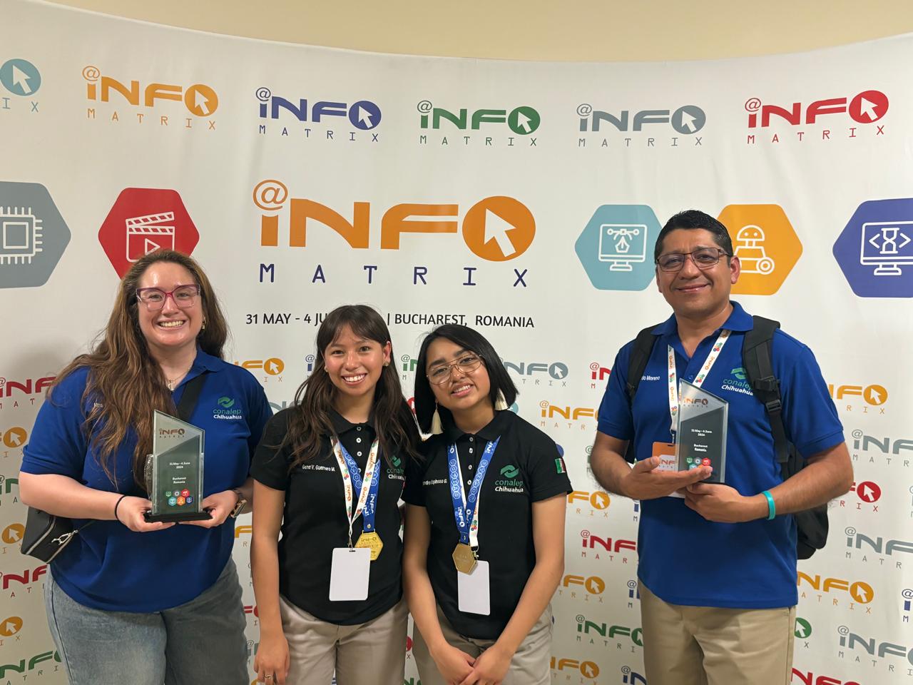 Alumnas del CONALEP Chihuahua ganan competencia internacional de Inteligencia Artificial ...